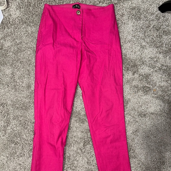 Pants & Jumpsuits | Vintage Capri Pink Pants | Poshmark